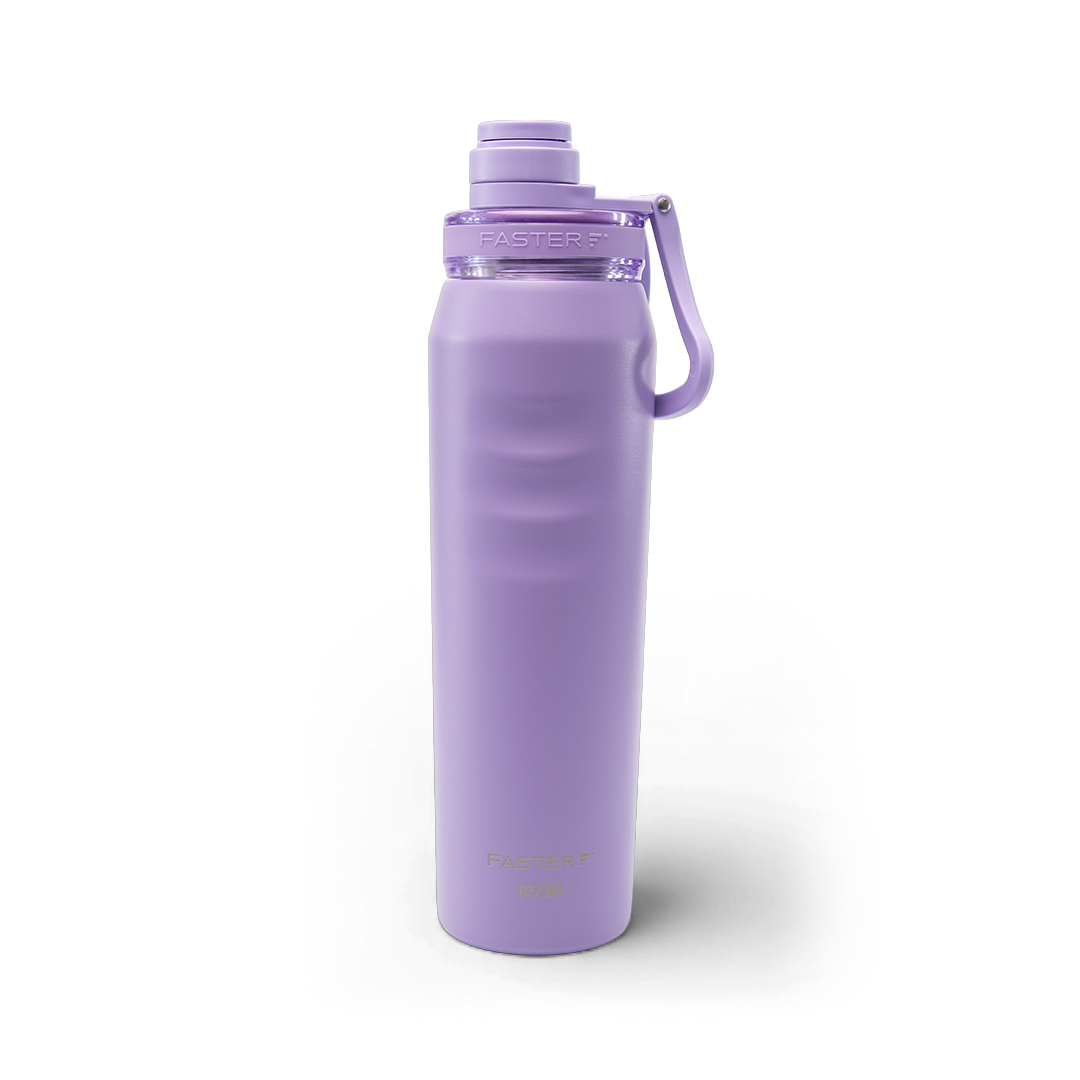 Garrafa Térmica Faster Oásis Roxo Brisa - 650ml – Loja da Faster