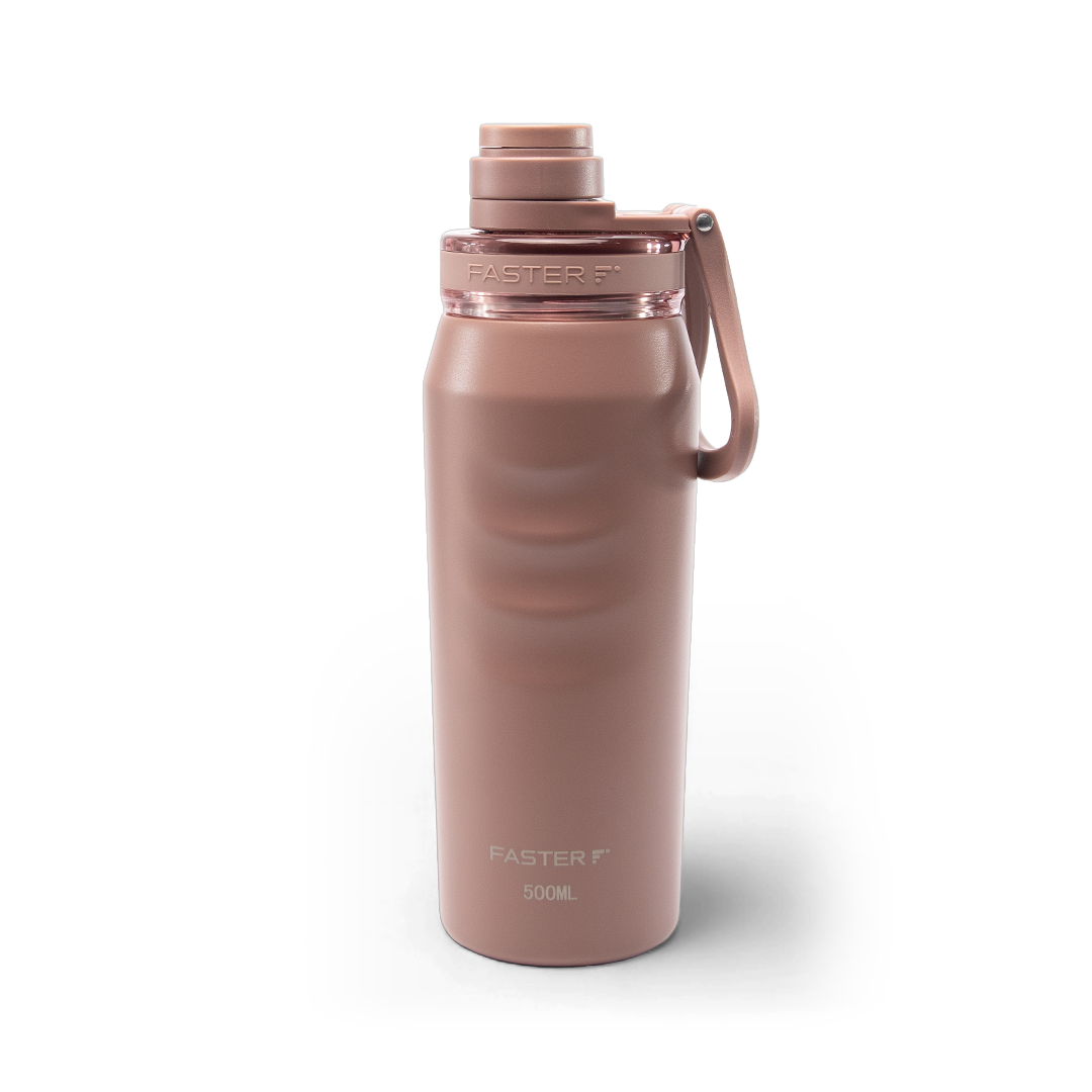 Garrafa Térmica Faster Oásis Marrom Duna - 500ml – Loja da Faster